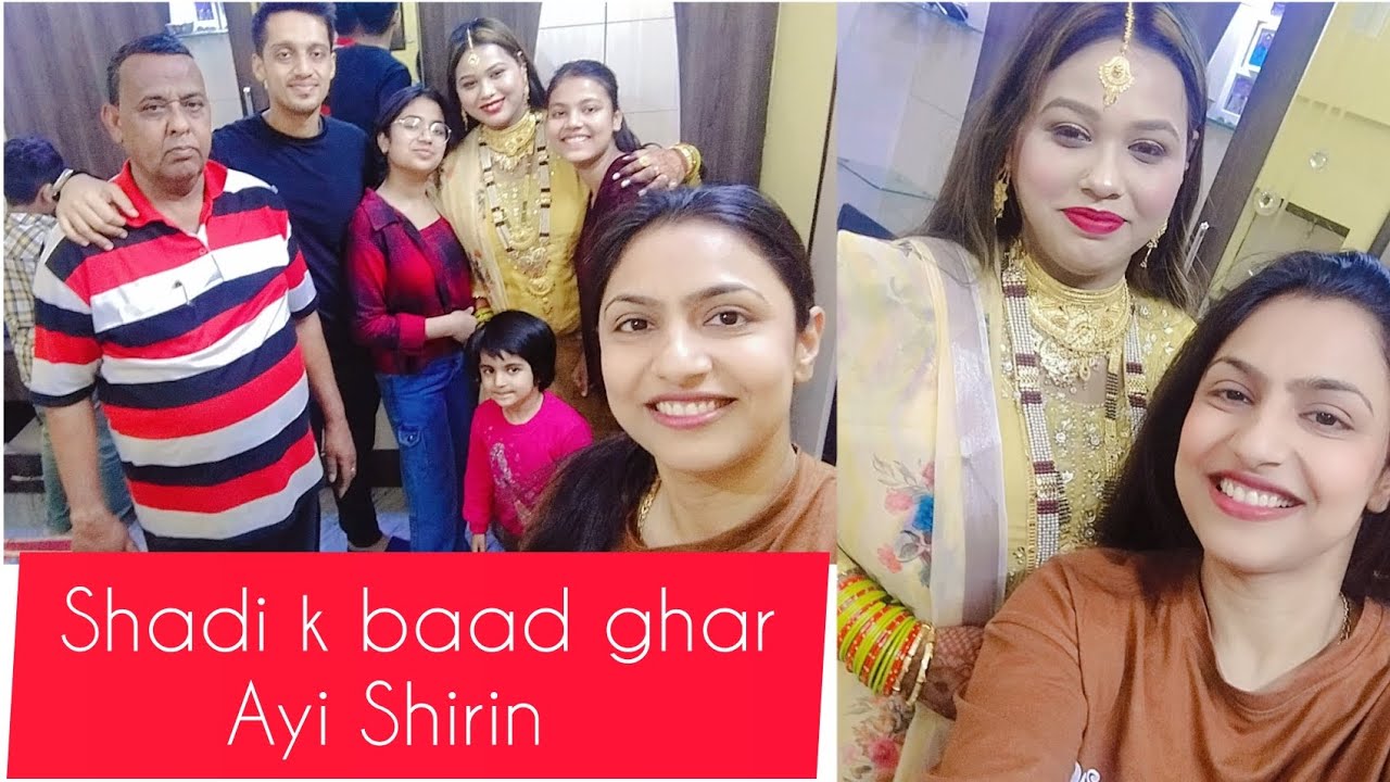 Simran ban kr pakdi train💃| Shadi k baad ghar ayi Shirin | Emotional ...