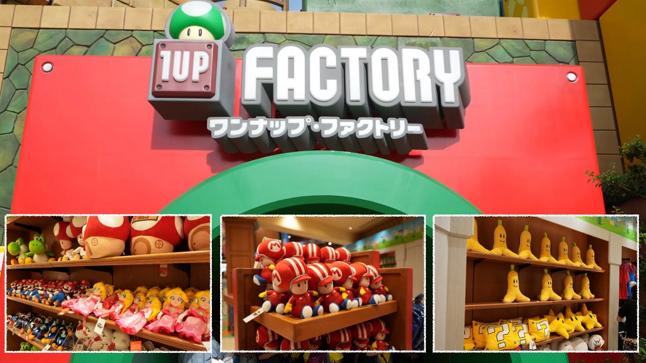 Super Nintendo World Osaka | Gift shop full tour - YouTube