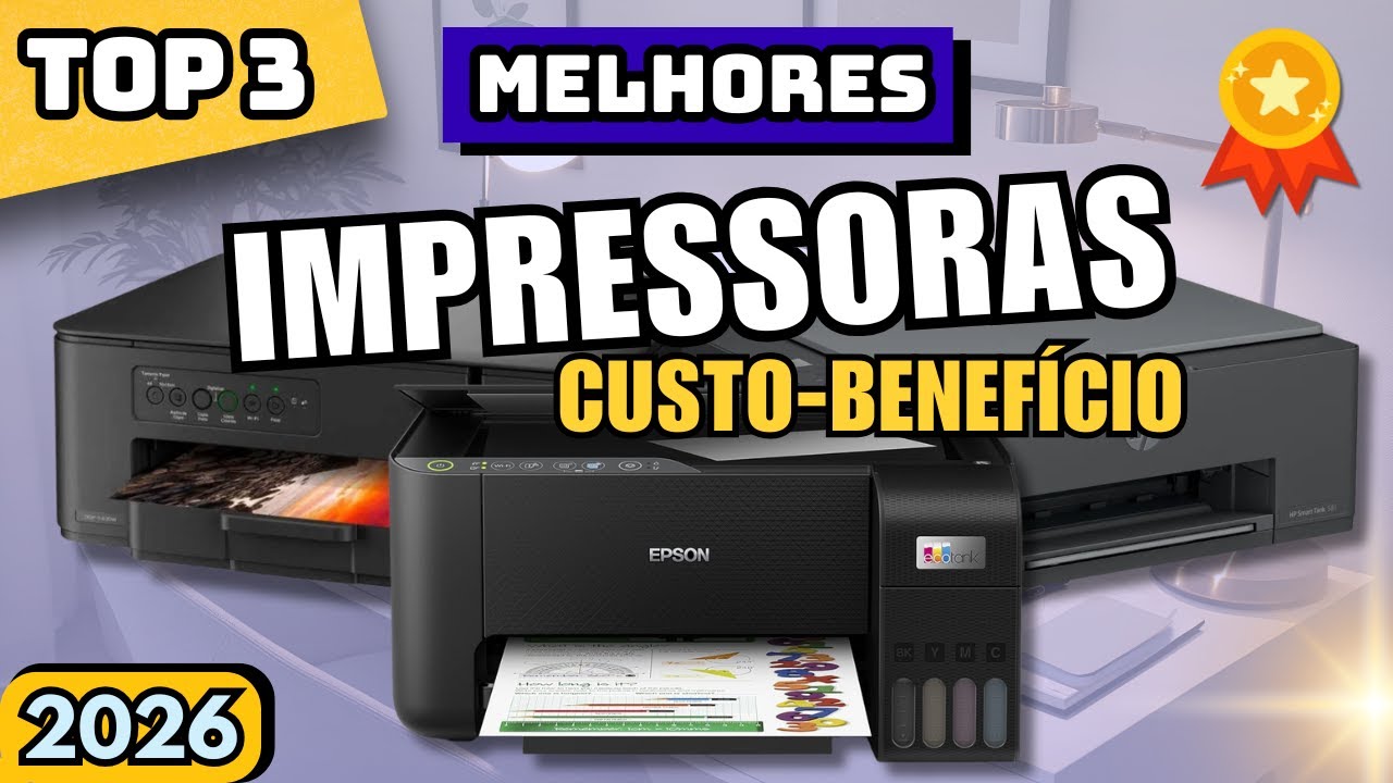 Qual MELHOR IMPRESSORA? Qual Impressora Comprar em 2025 2026 | Melhores ...