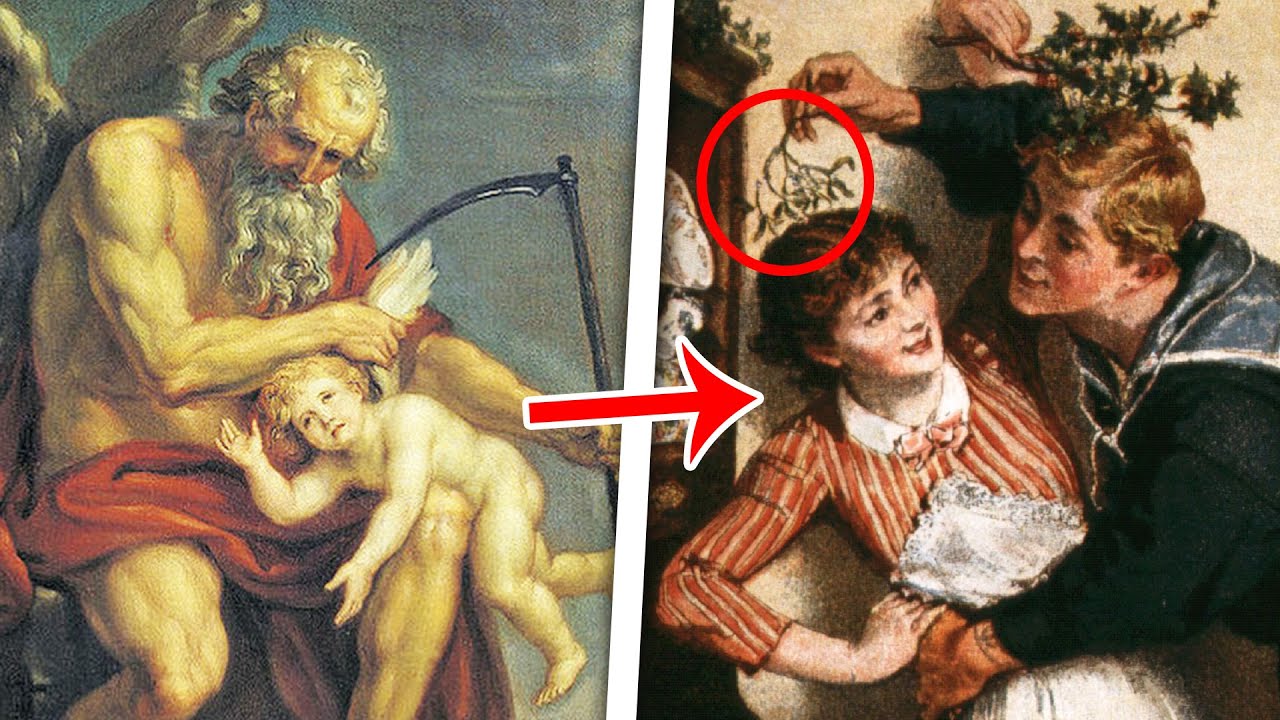 The Messed Up Origins™ of Mistletoe | Folklore Explained - Jon Solo ...
