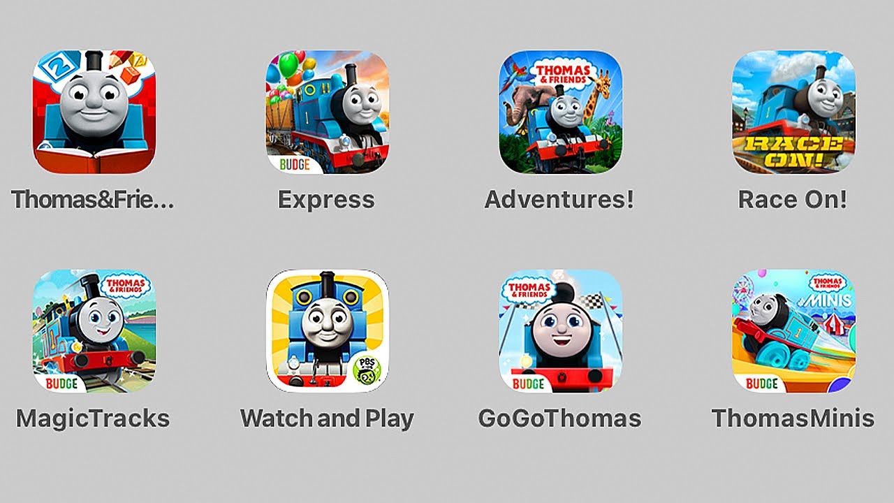 Thomas & Friends (iOS) Go Go Thomas,Thomas Minis,Watch & Play,Express ...