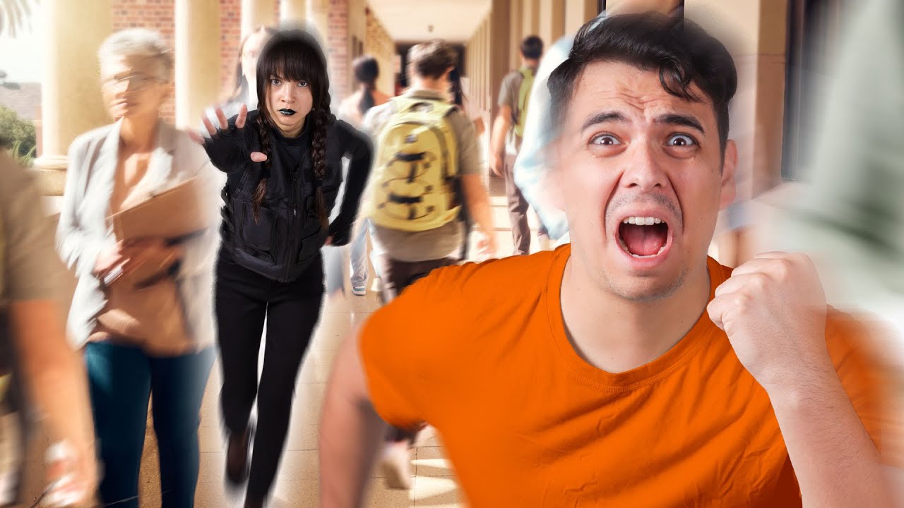 I Got Hunted By Wednesday Addams in Real Life | Funny Situations By ...