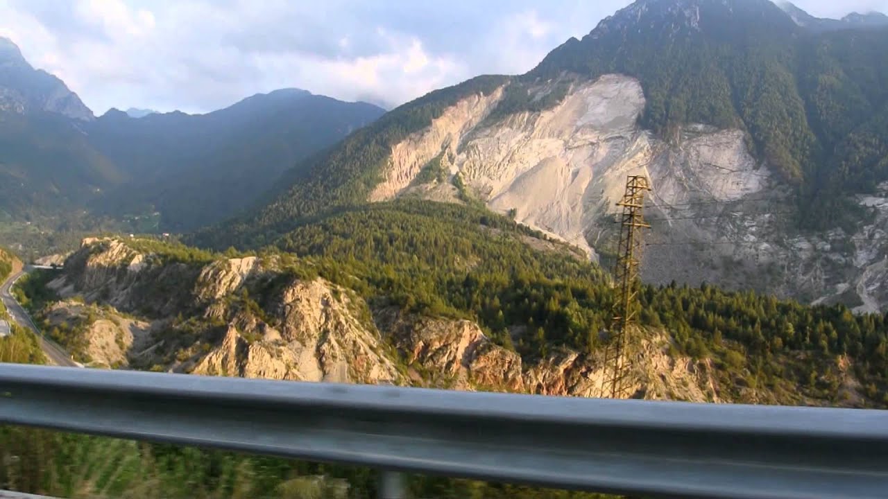 Monte Toc e frana del Monte Toc nella valle del Vajont - con Paolo ...