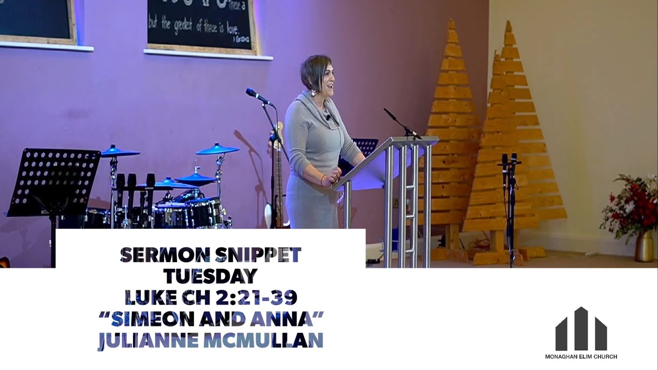 “Simeon And Anna” - Sermon Snippet Tuesday - YouTube