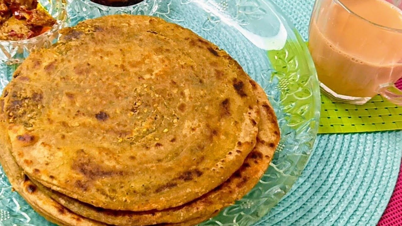 Zaatar Paratha! ज़ातर पराठा बिलकुल नया तरीका! Healthy Breakfast ...