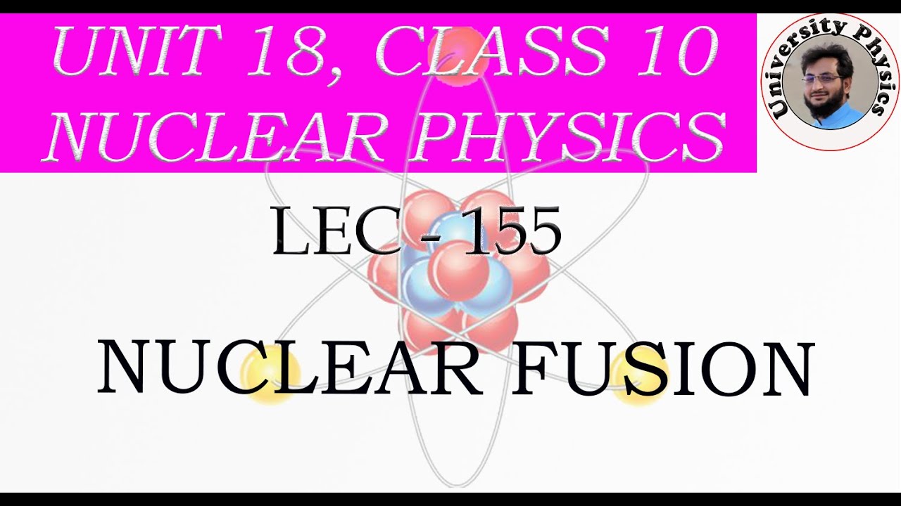 Nuclear Fusion class 10 physics | Nuclear fusion animation - YouTube