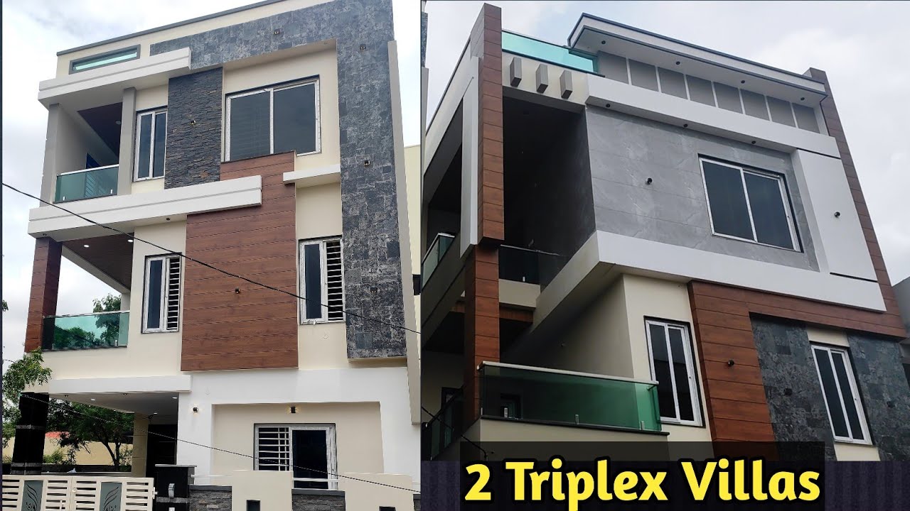 Luxury New Triplex House for sale | 200 sq yds | 3800sft | 5 BHK | HMDA | Sainikpuri | West ...