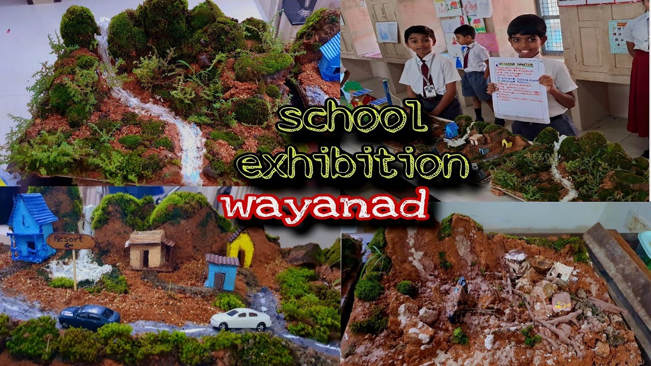 School exhibition 2024/wayanad disaster /natural disaster #school # ...