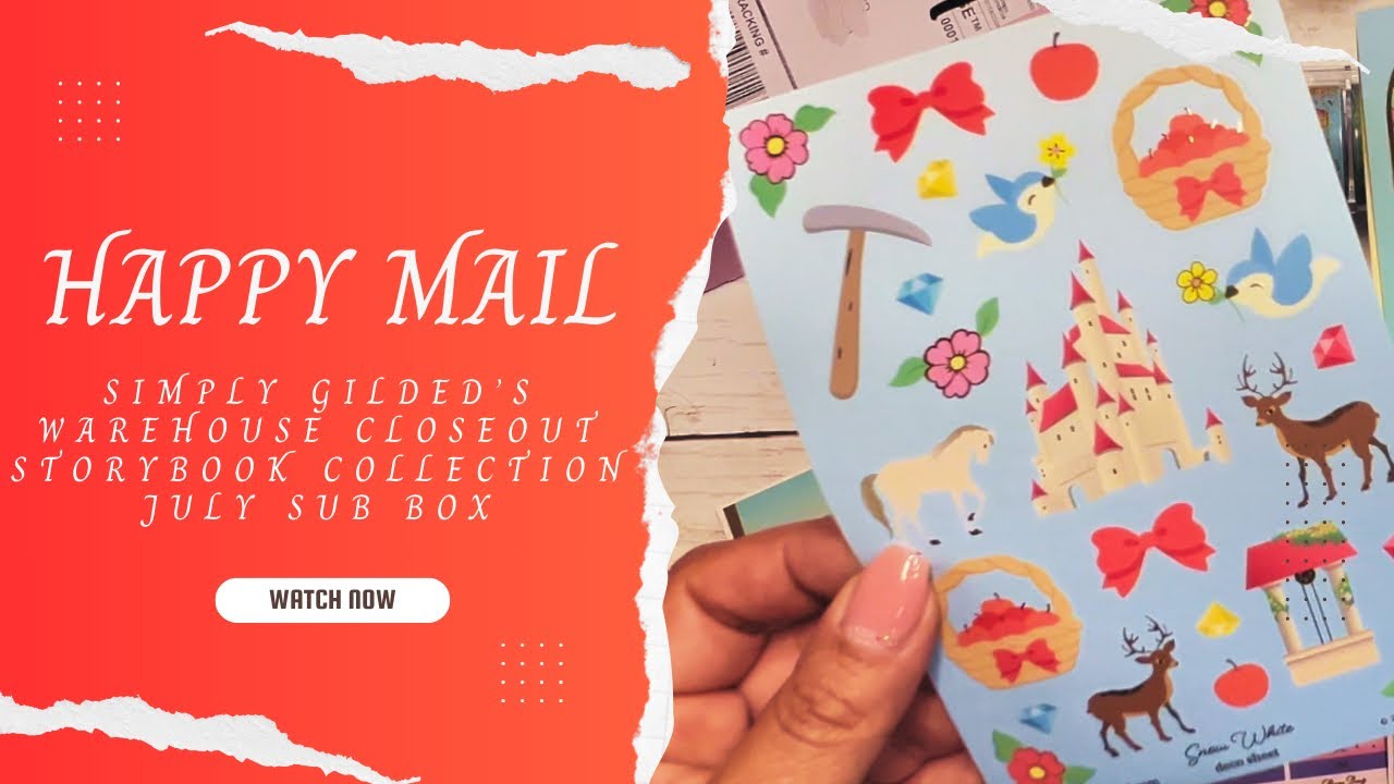 SIMPLY GILDED | WAREHOUSE CLOSEOUT | STORYBOOK COLLECTION | HAPPY MAIL ...