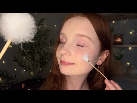 ASMR Tracing My Face & YOURS 🌿✍🏻