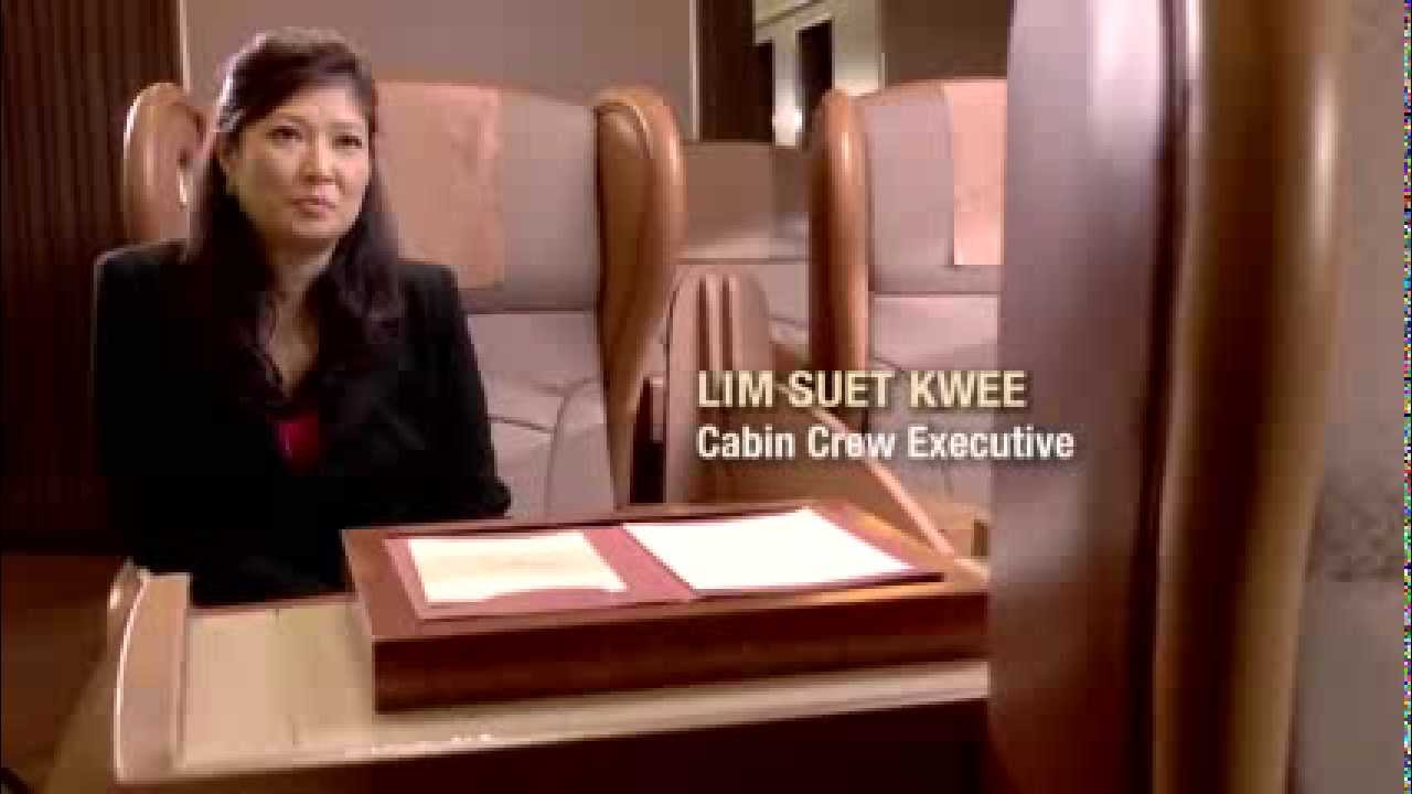 Singapore Airlines 747 Experience with Lim Suet Kwee - YouTube