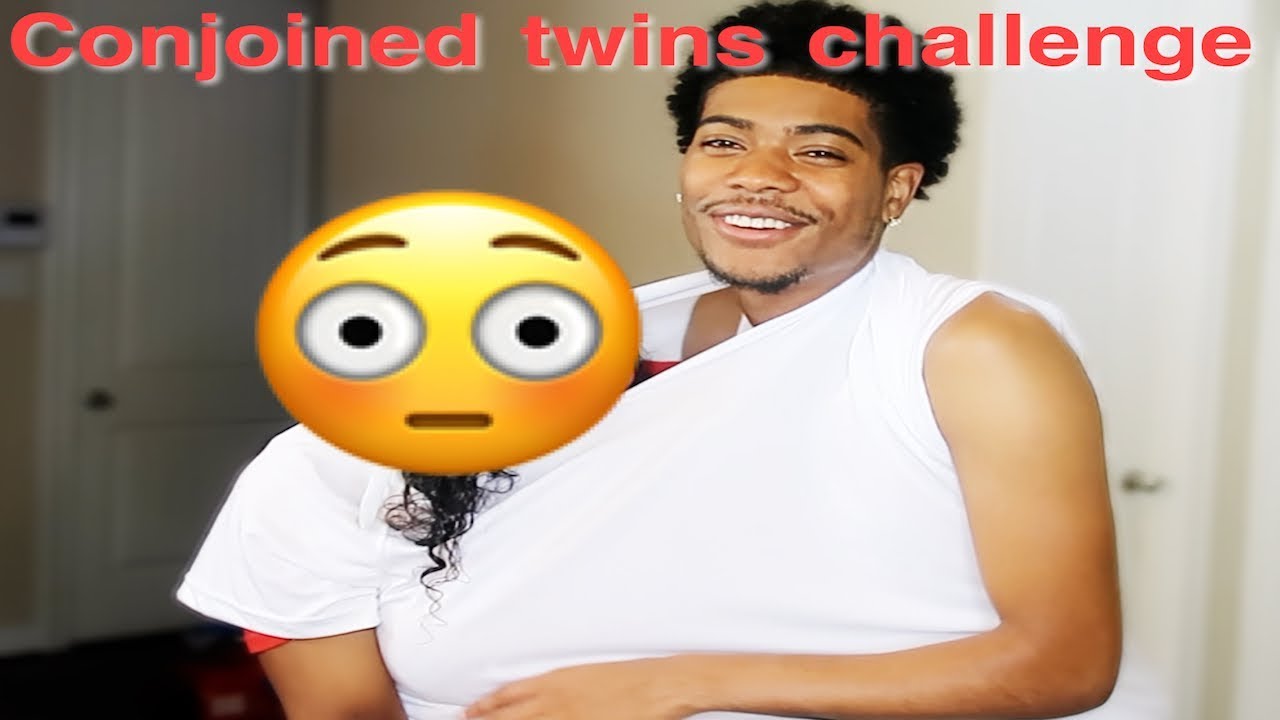 CONJOINED TWINS CHALLENGE WITH BOYFRIEND | IAMJUSTAIRI