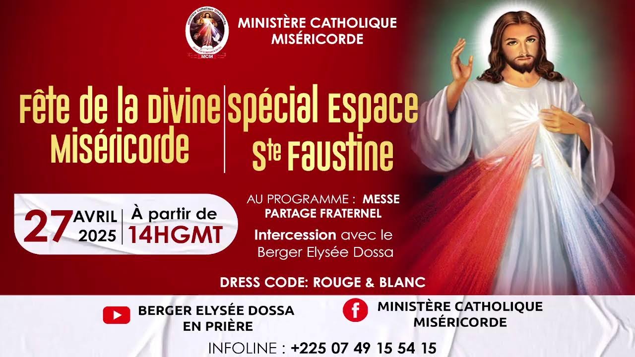 Diffusion en direct de Berger Elysée Dossa en prière - YouTube