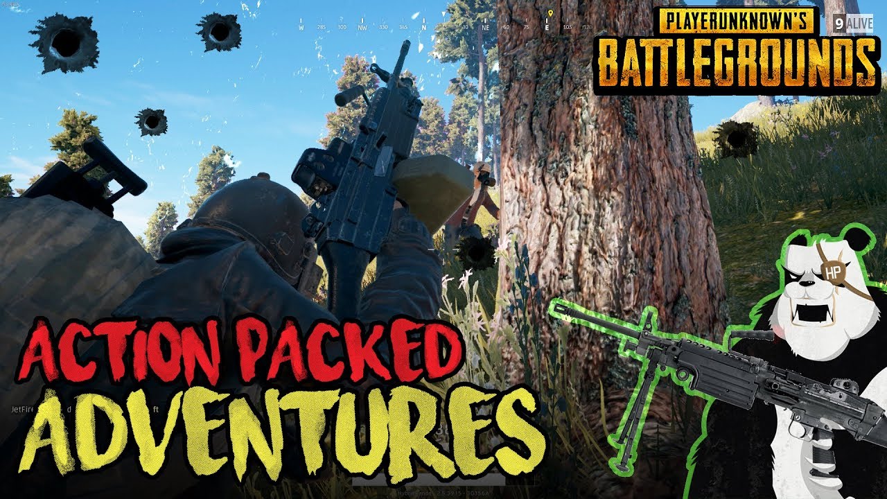 ACTION PACKED ADVENTURES - PlayerUnknown's Battlegrounds [PUBG SOLO ...