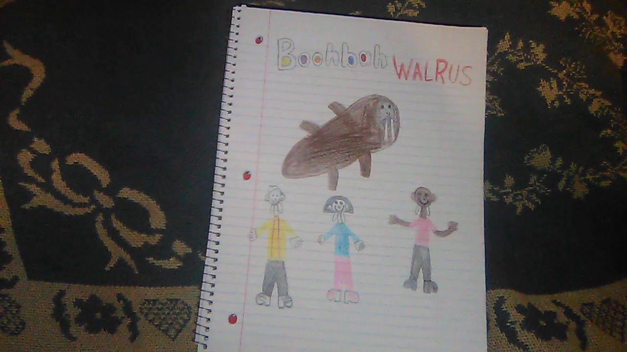 Boohbah: Walrus Drawing - YouTube