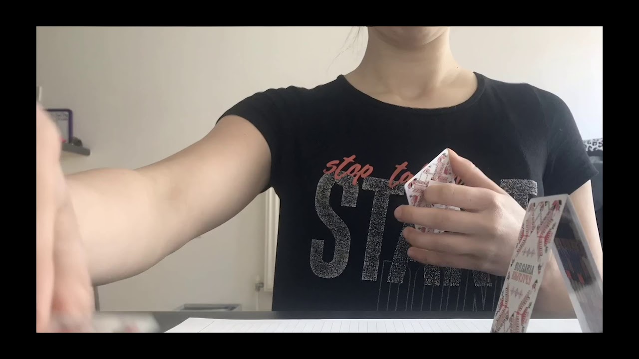 Used to build towers with playing cards - YouTube