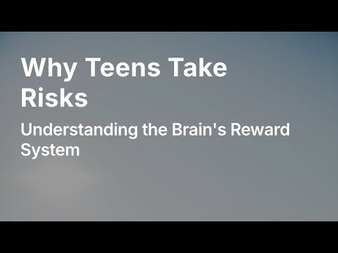 Why Teens Take Risks | Understanding the Brain’s Reward System - YouTube