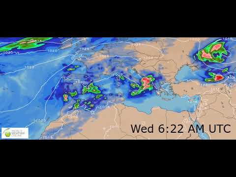 Mediterranean Weather Forecast HD: 10 Oct 2022 [Updated at 0000 hours ...