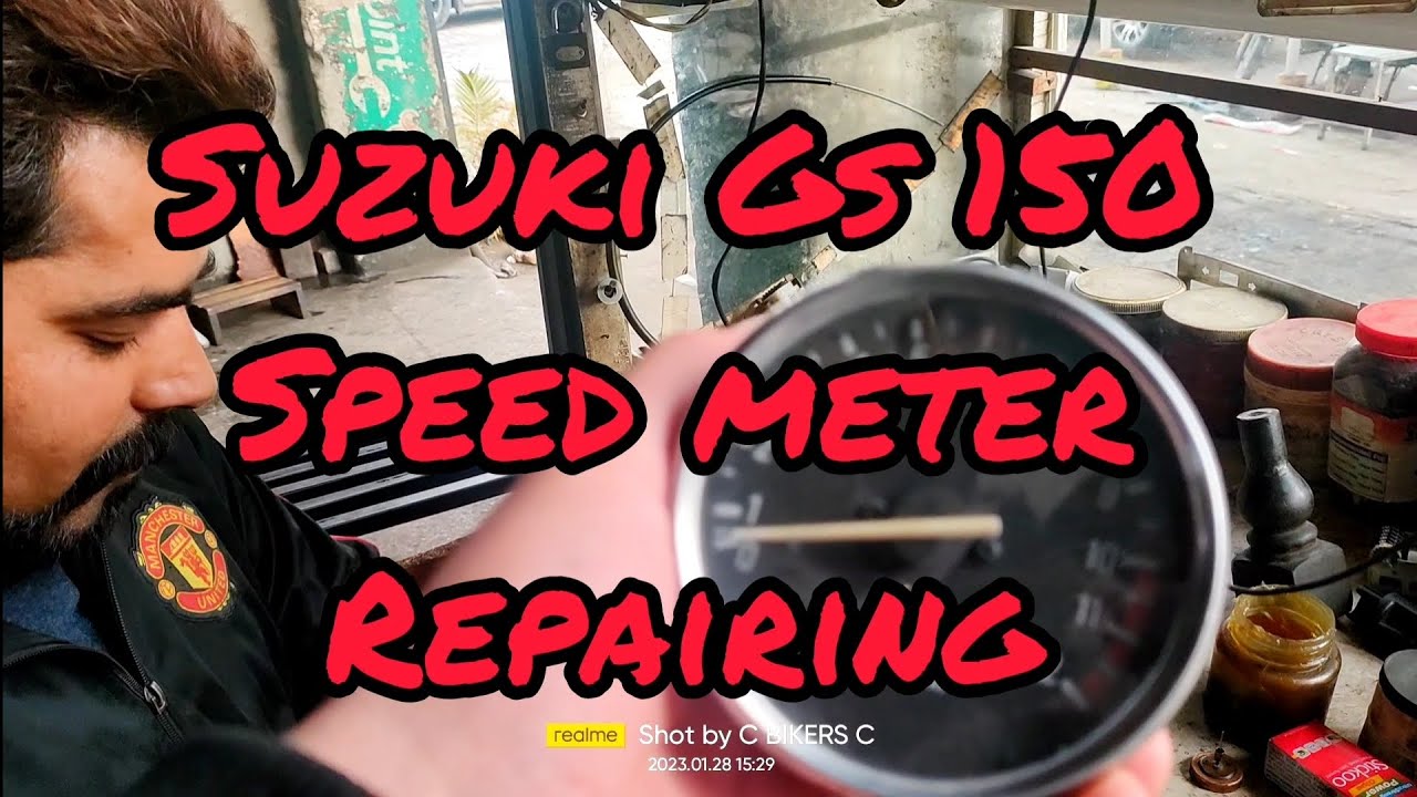 suzuki gs 150 speed meter repairing #suzukigs150modificationinpakistan ...