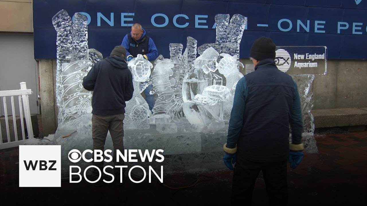 First Night in Boston prep underway as ice sculptures take shape ...