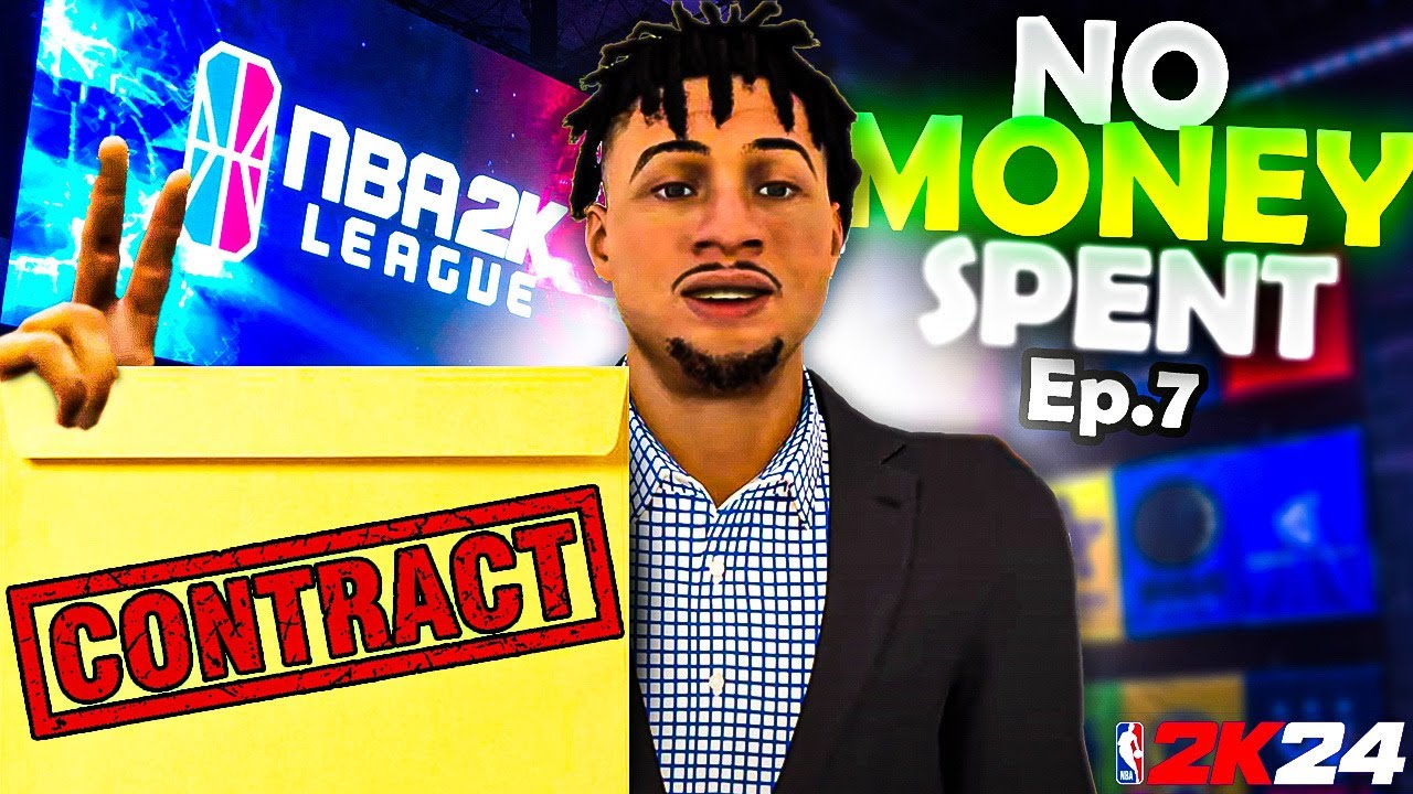I Tried Out For The 2k League | NBA 2k24 60 to 99 No Money Spent Ep.7 ...