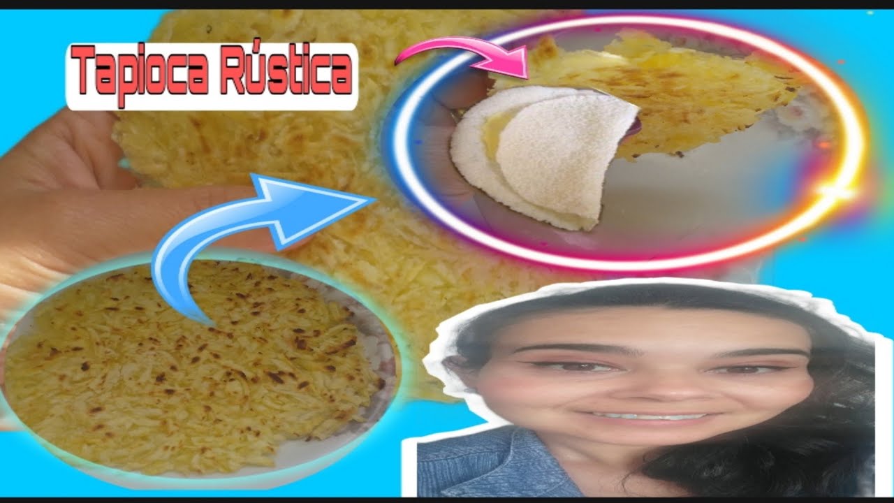TAPIOCA RÚSTICA|Aipim cru ralado - YouTube