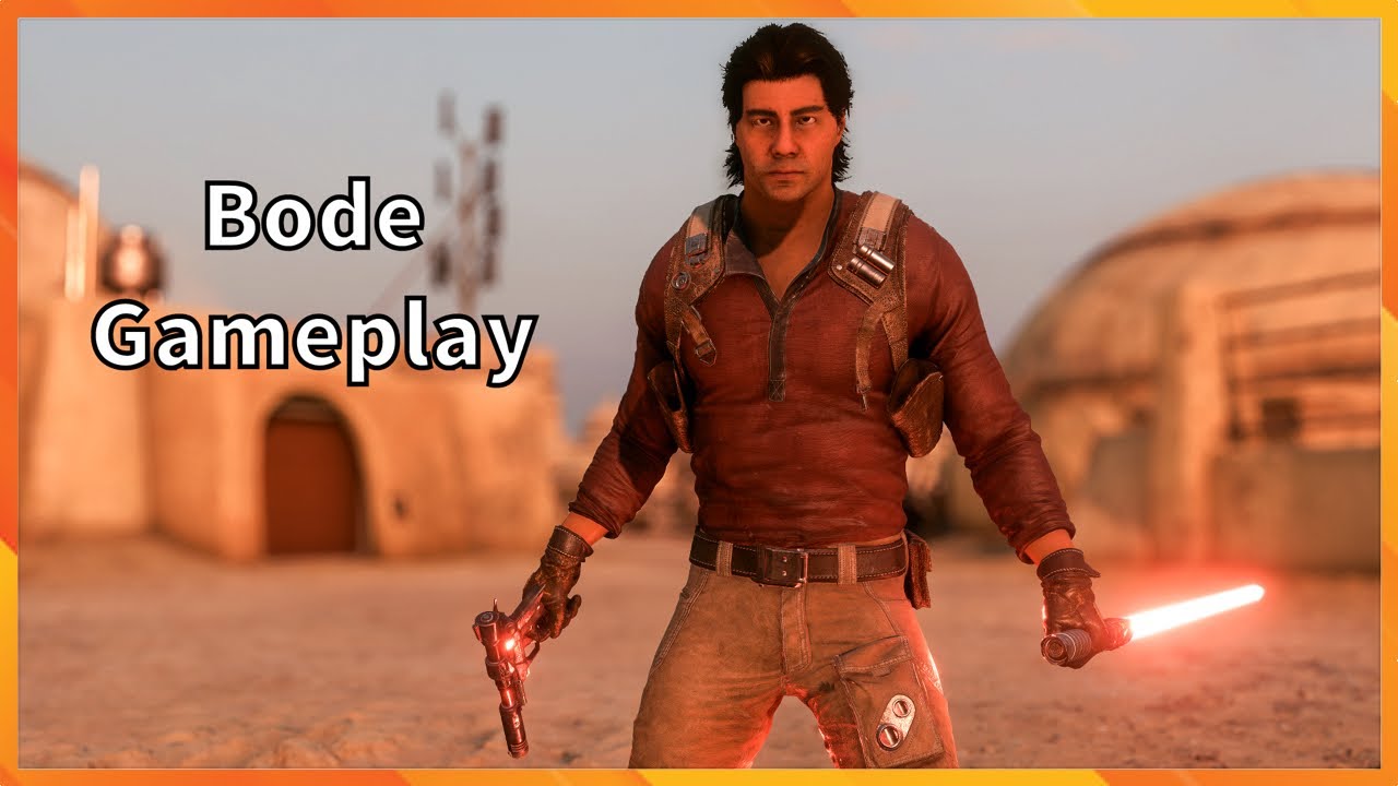 Bode Gameplay Star Wars Battlefront 2 - YouTube