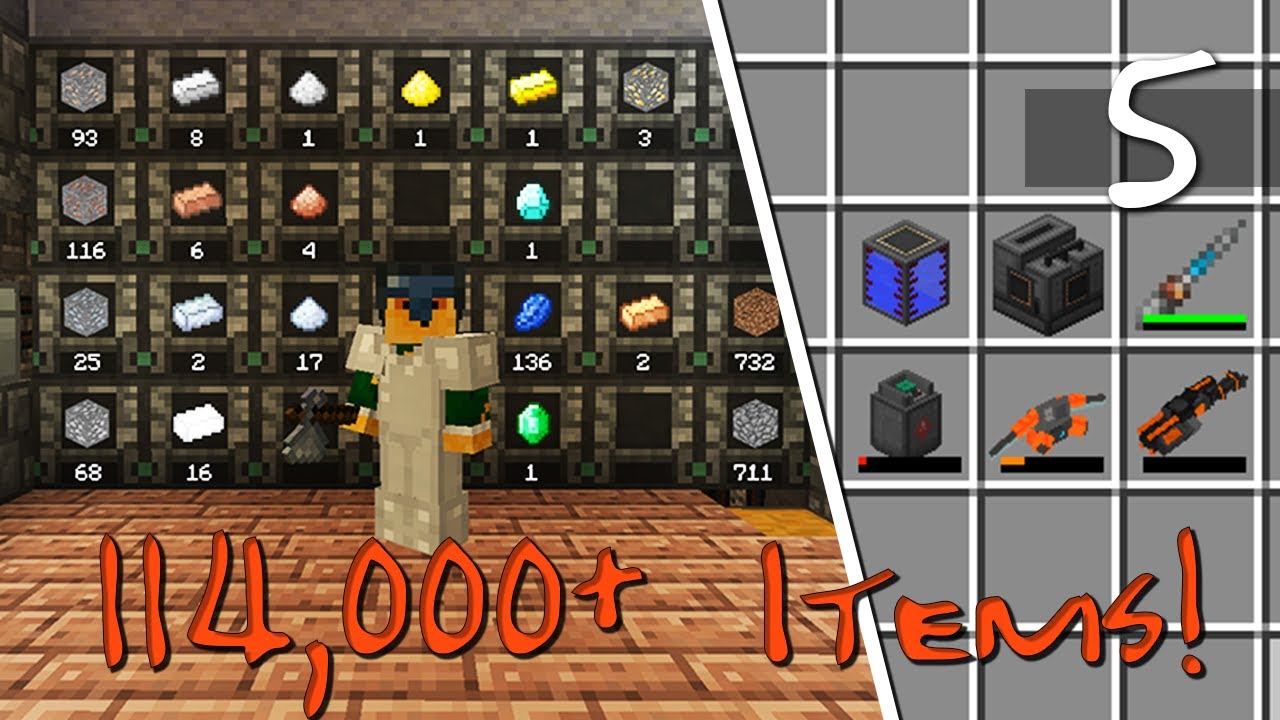 Storage System, New Mekanism Items! - Modded Survival - Ep. 5 - YouTube