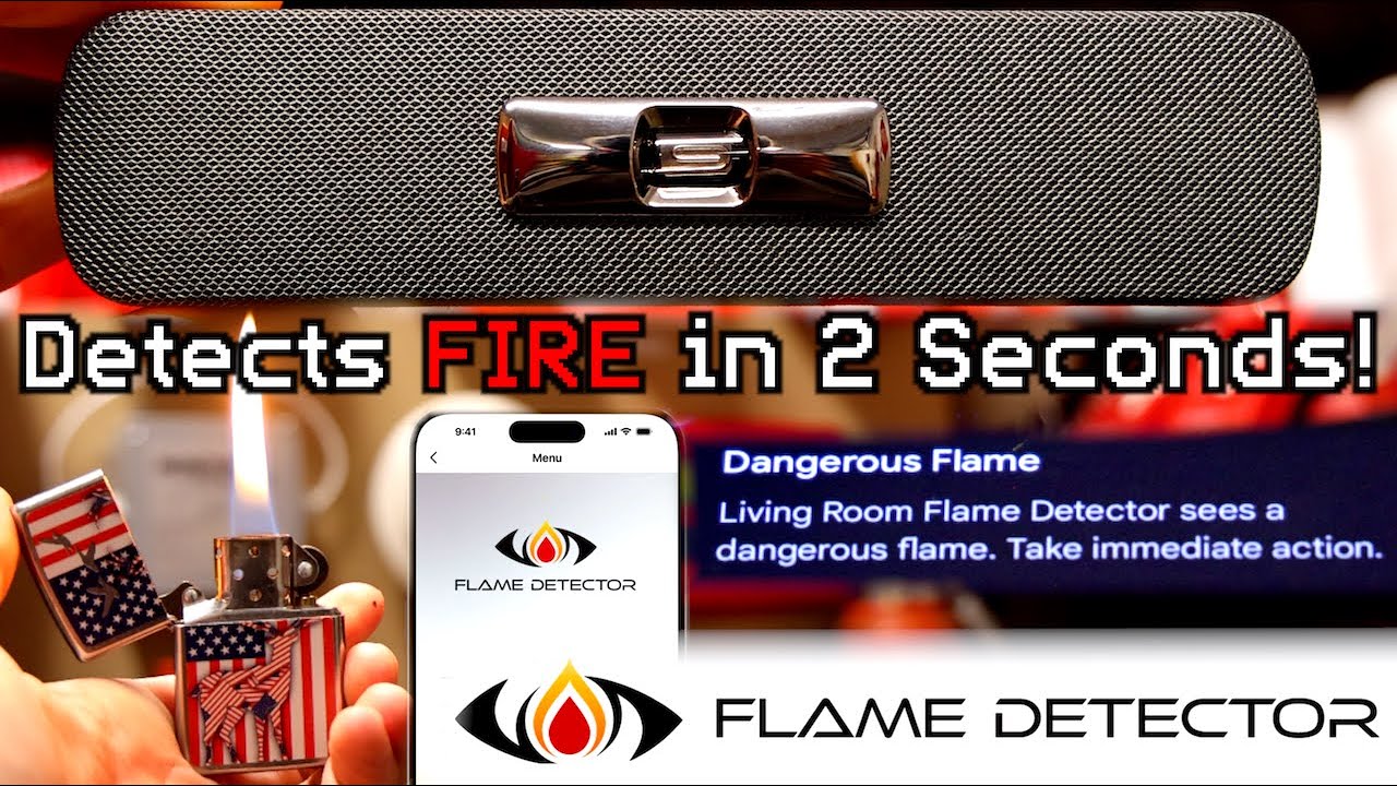 Game-Changing New Fire Alarm Spots Fire in 2 Seconds! | Meet The Flame Detector - YouTube