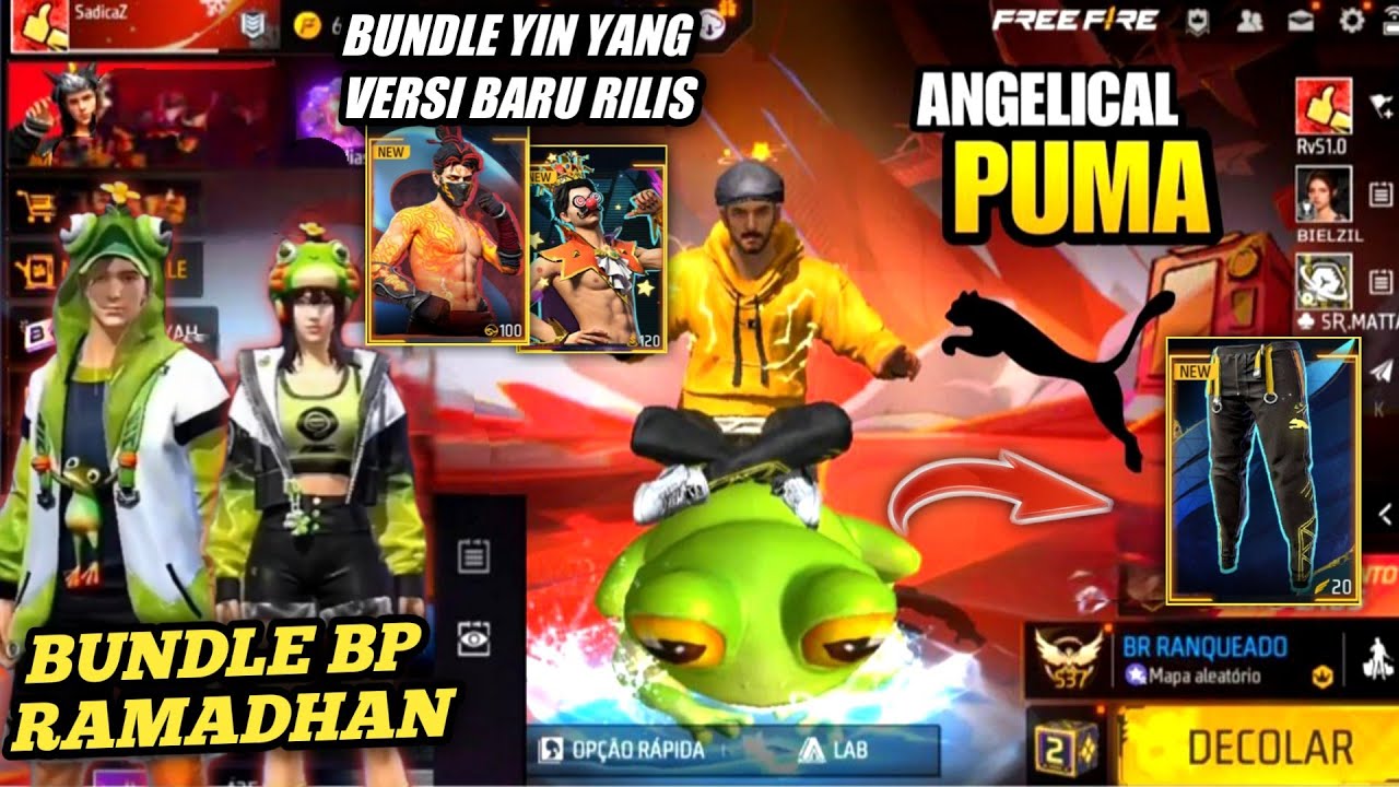 BOCORAN FF‼️BUNDLE TERBARU TEMA RAMADHAN,BUNDLE YIN YANG VERSI BARU ...