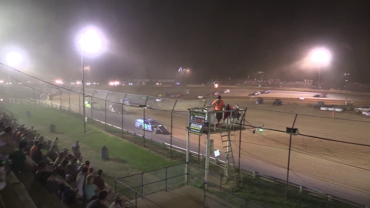 Tyler County Speedway Renegades Of Dirt Modified Feature #1 7-1-17 ...