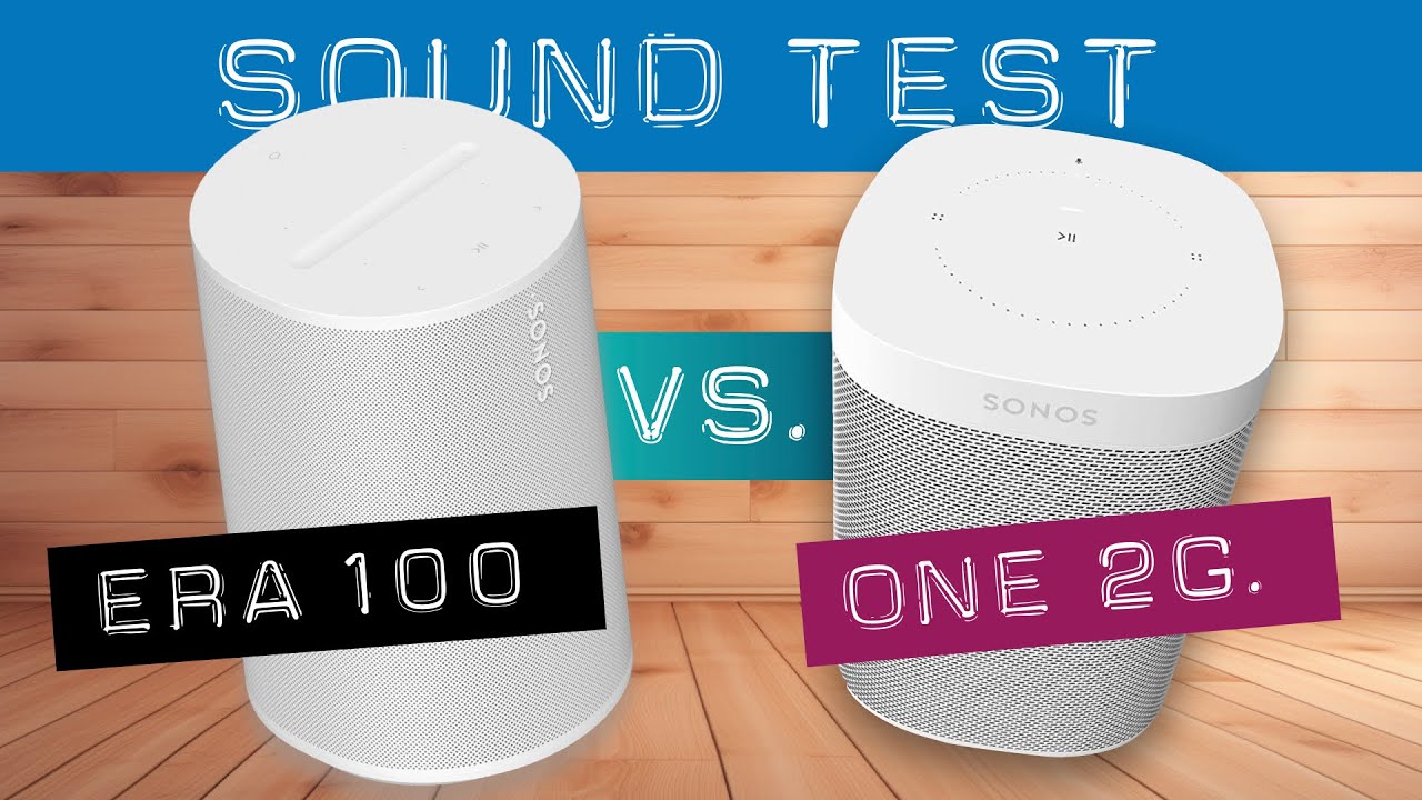 Sonos ERA 100 vs. Sonos ONE (2nd. generation). Audio, music, quality ...