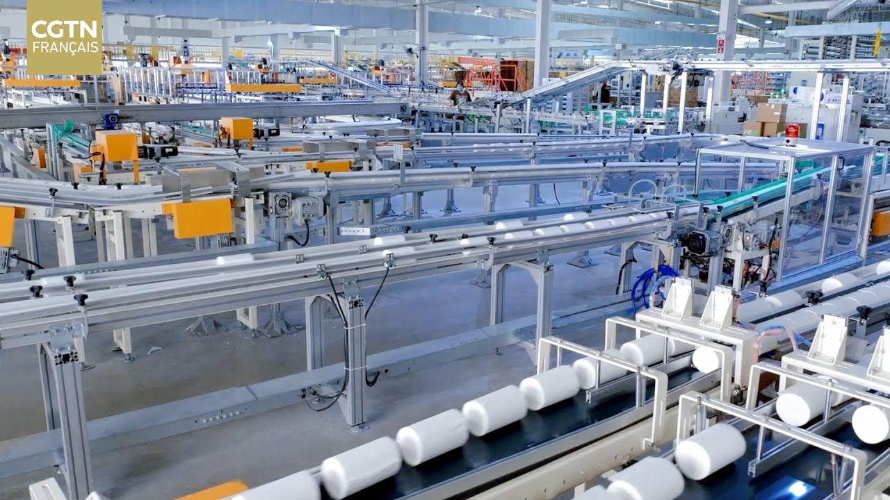 Les usines de fabrication de papier passent à une production plus écologique - YouTube