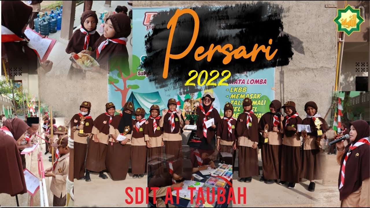 PERSARI - PERKEMAHAN SATU HARI || SDIT AT TAUBAH - YouTube