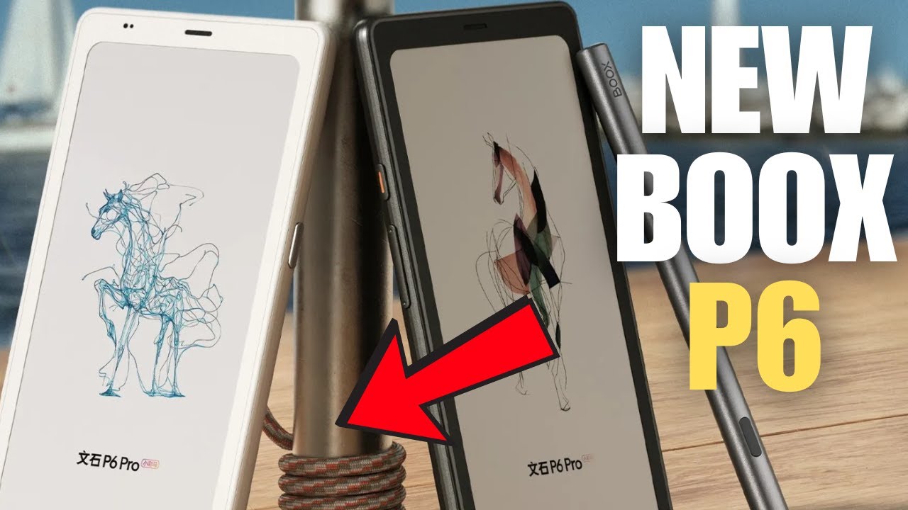 This E-Ink Device Has 5G?! Boox P6 Pro Is Blowing Minds! - YouTube