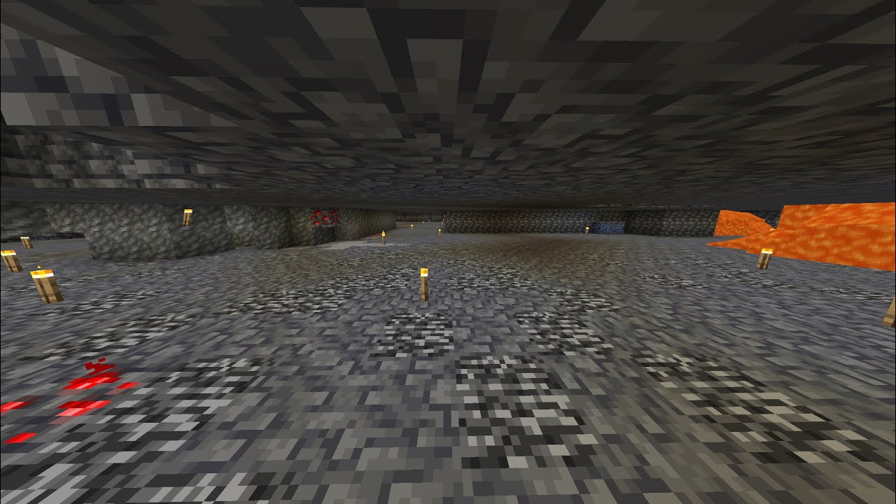 Mining deepslate for the haunted house biome in my survival world (part ...
