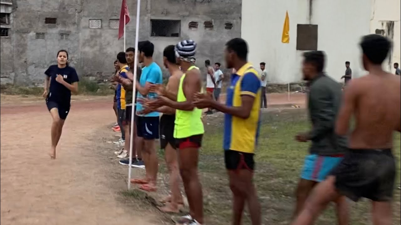 MP police 800 Girls best Running timing. - YouTube