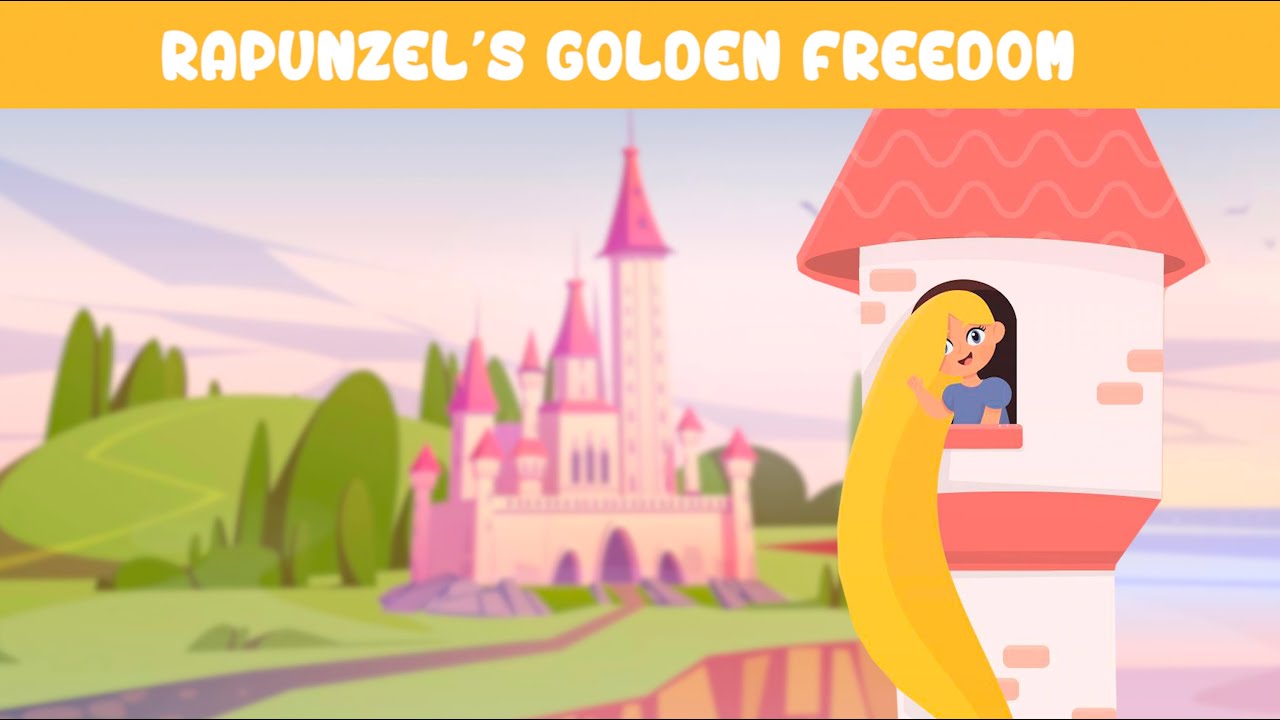 Rapunzel's Golden Freedom. Fairy tales for kids. Audio tales for ...