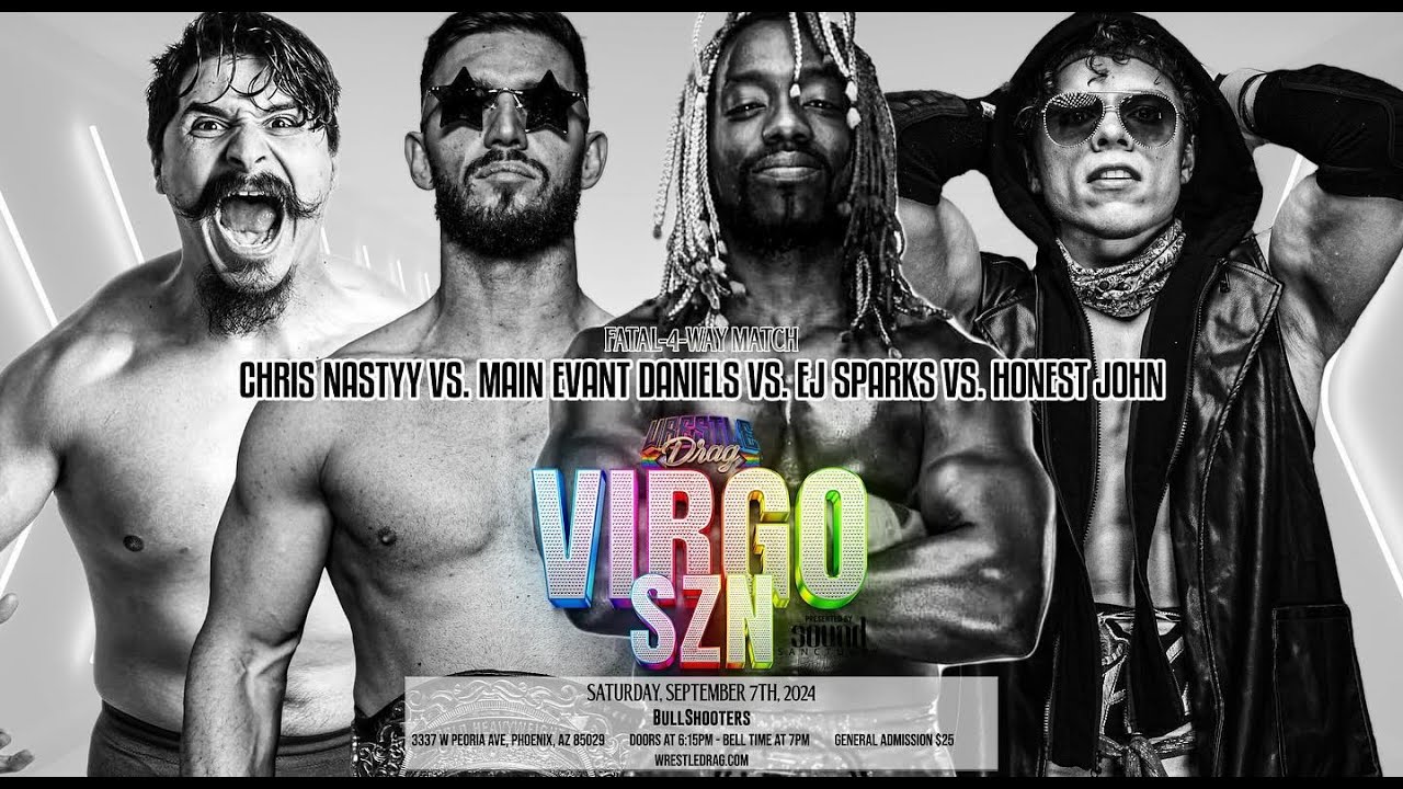 FATAL 4 WAY MATCH | WRESTLE DRAG | VIRGO SZN | IZW HEAVYWEIGHT ...