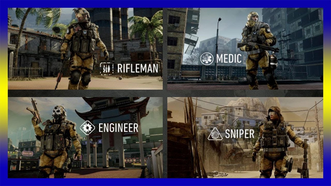 Warface : Les meilleures classes joueurs débutants et confirmés (1440p) look description - YouTube