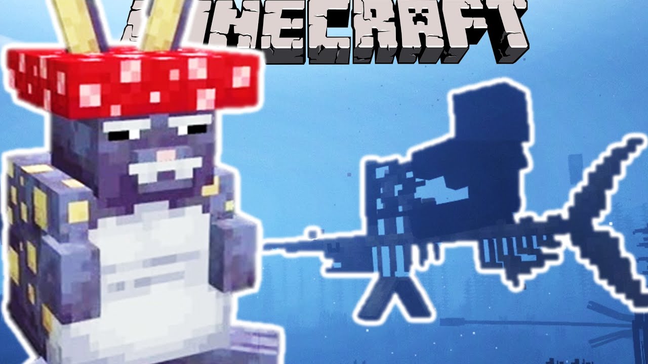 Minecraft: Gomba Nyulak És Csontváz Hal! - Mod Bemutató - YouTube