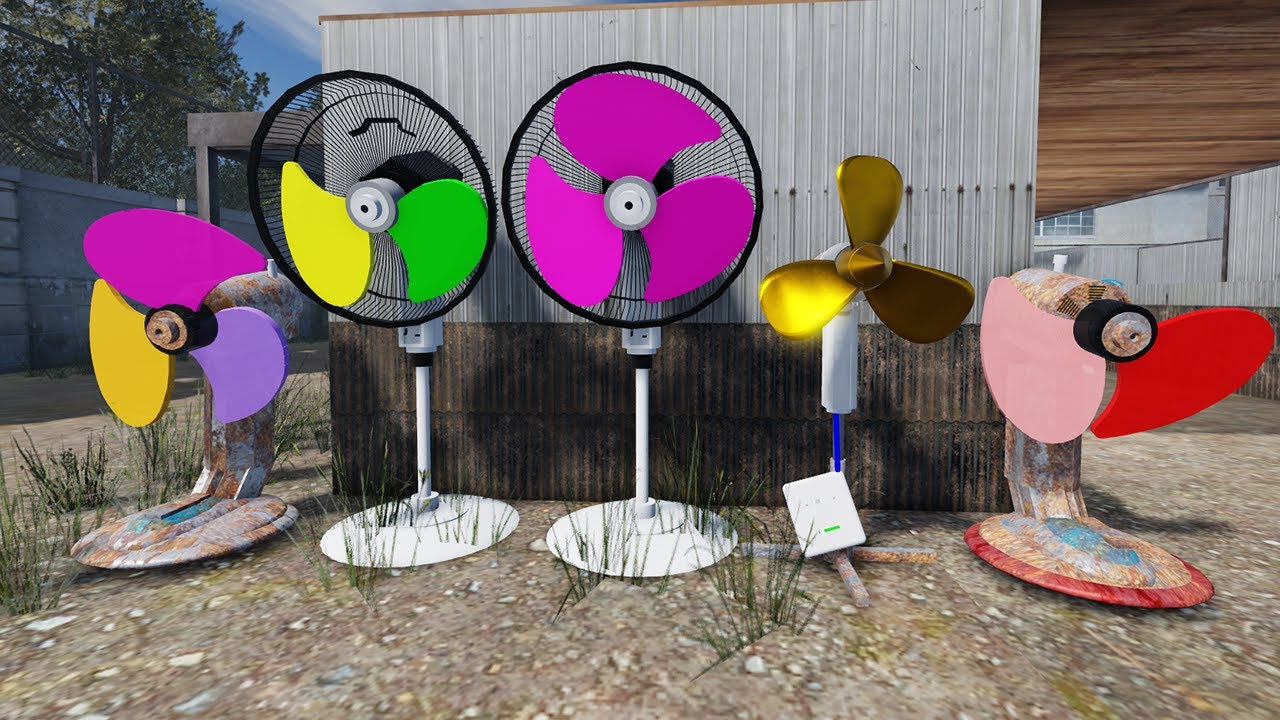 I Built a HILARIOUSLY Wobbly Fan (DIY Invention Gone Wrong!) - YouTube