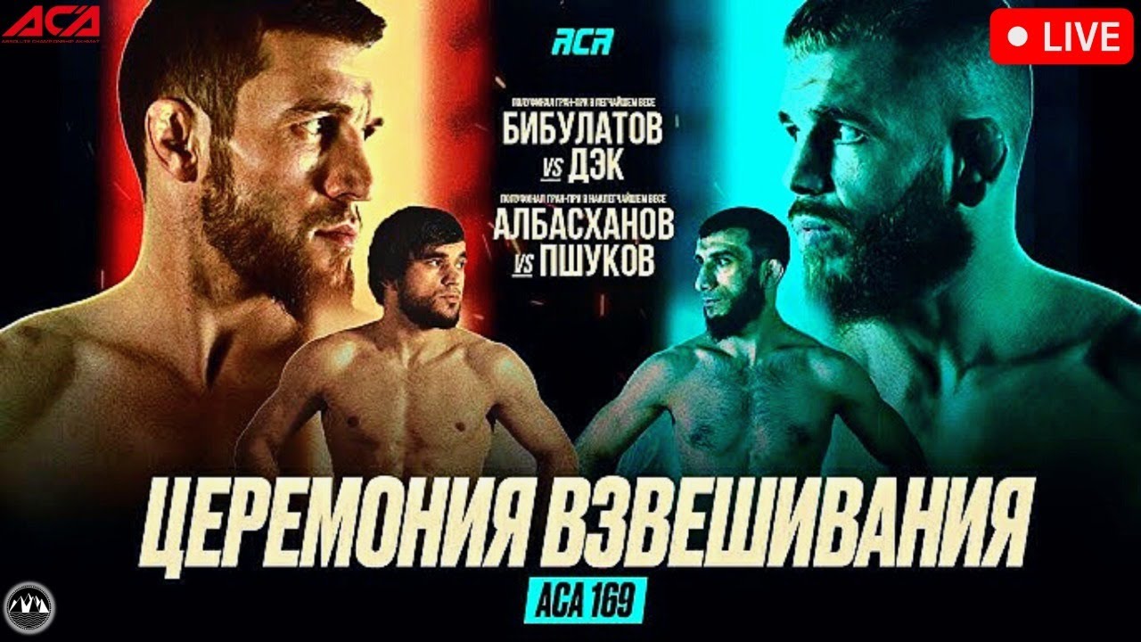 ACA 169: Bibulatov vs. Deák | LIVE STREAM | Fight Companion MMA ...