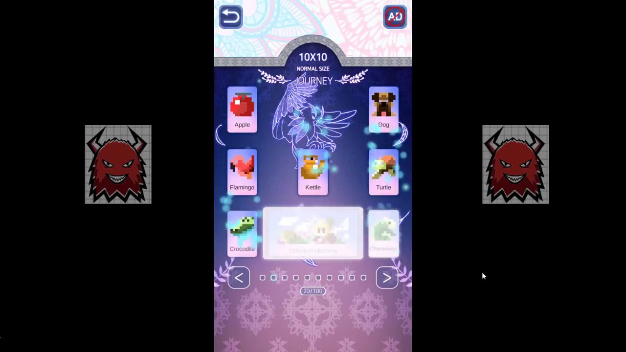 Two Eyes Deer Story Second 10 x 10 Nonogram - YouTube