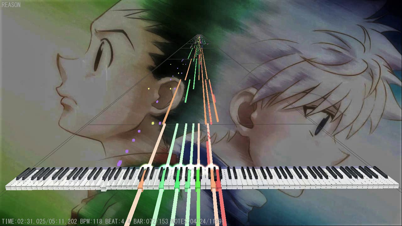 【MIDI】Hunter X Hunter ED | Yuzu - Reason | MIDITrail - YouTube