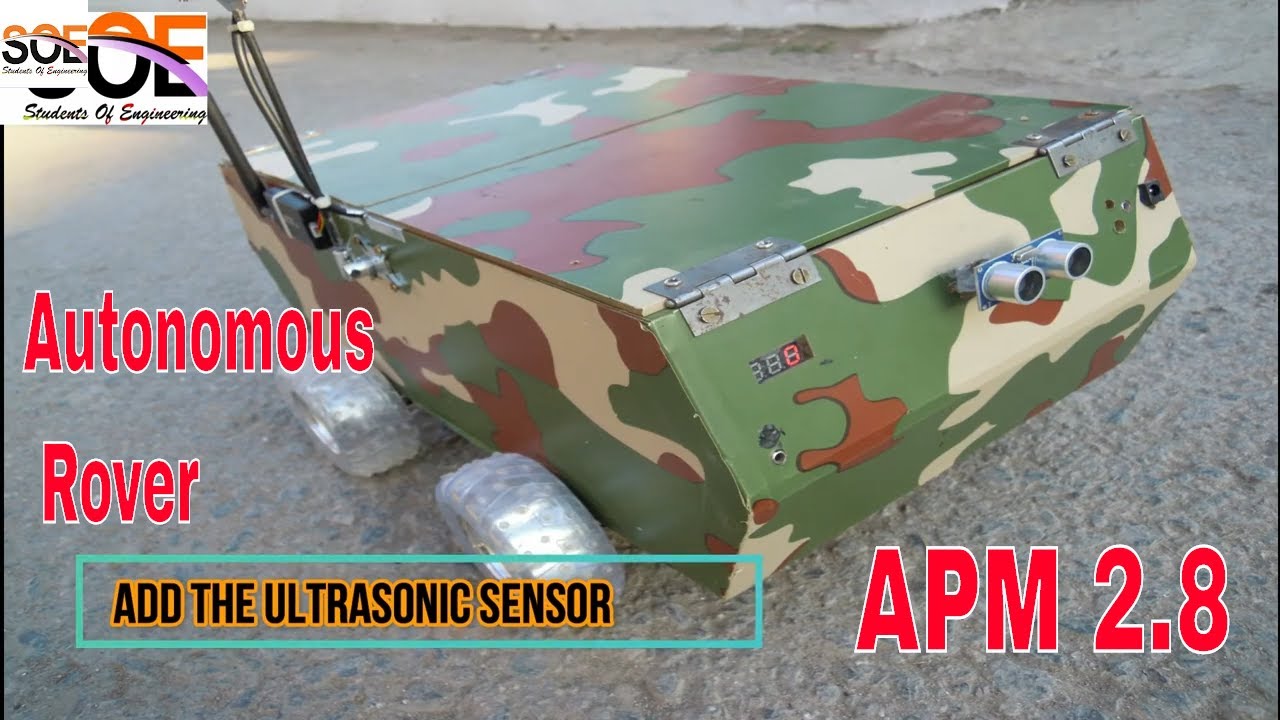 Autonomous Rover FYP Project Using APM 2.8 and GPS - YouTube