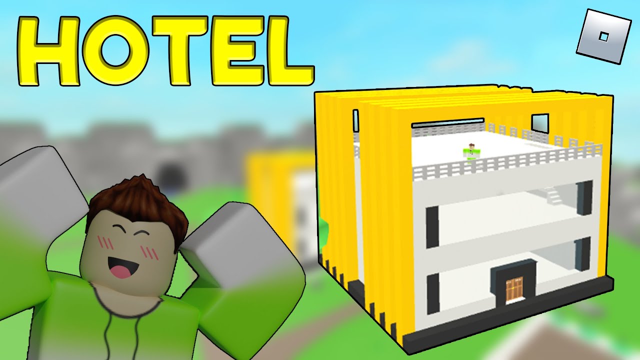 How to Make Hotel in Roblox Build to Survive - YouTube