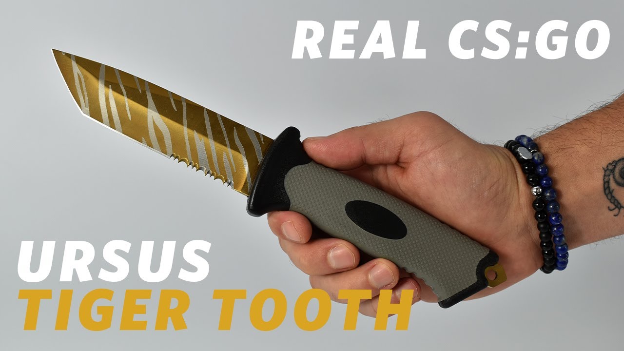 REAL CS:GO KNIVES - URSUS - Tiger Tooth - KNIFY - YouTube
