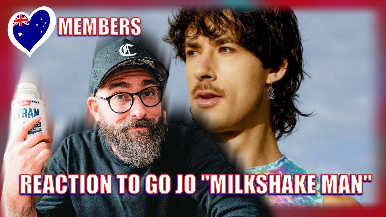Reaction to Go-Jo "Milkshake man" | Eurovision Australia 2025 | Members ...