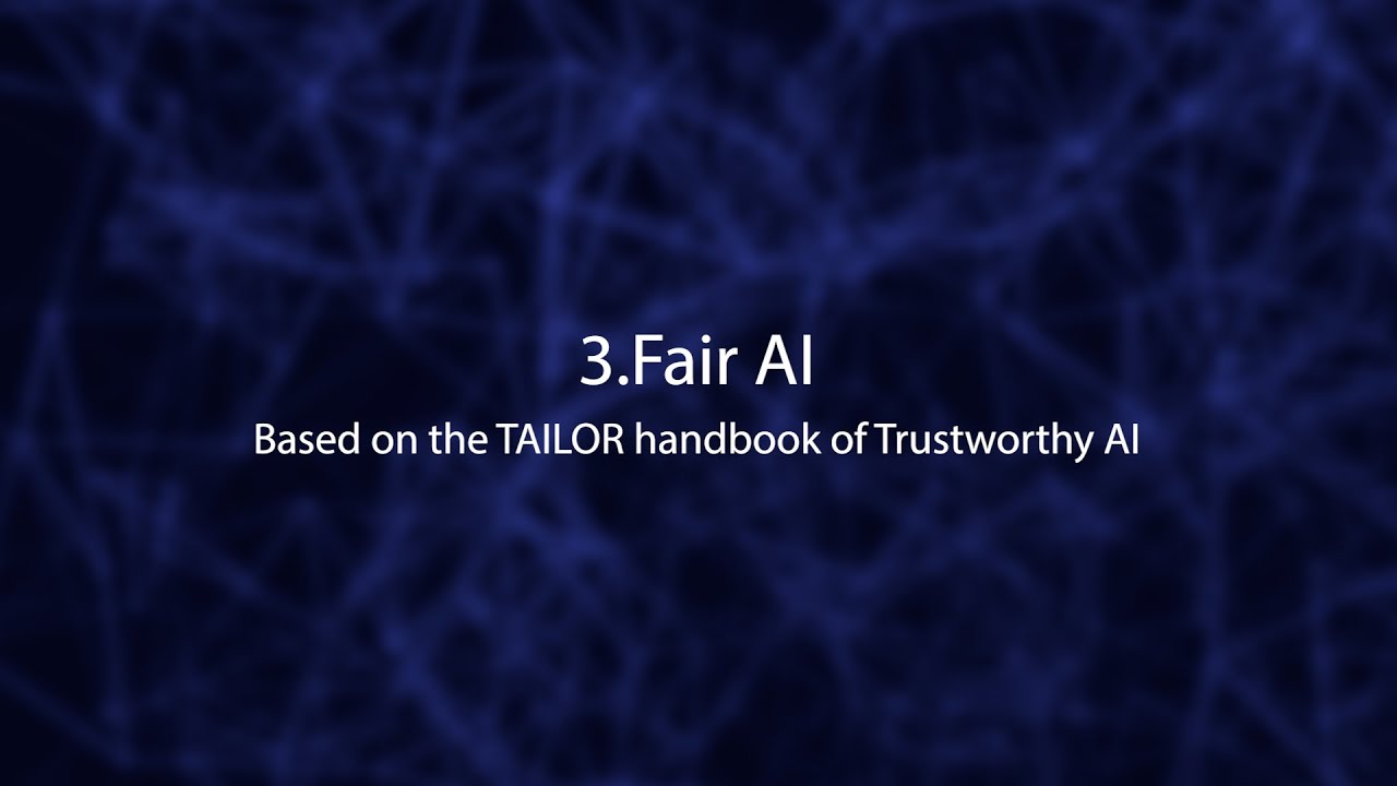 Trustworthy AI Explained (part 3): Fair AI - YouTube